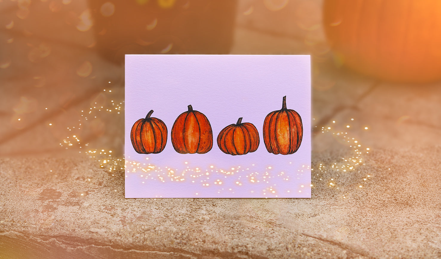 Cards For Fall Time - Autumn Greeting Cards – Green Artist Designs